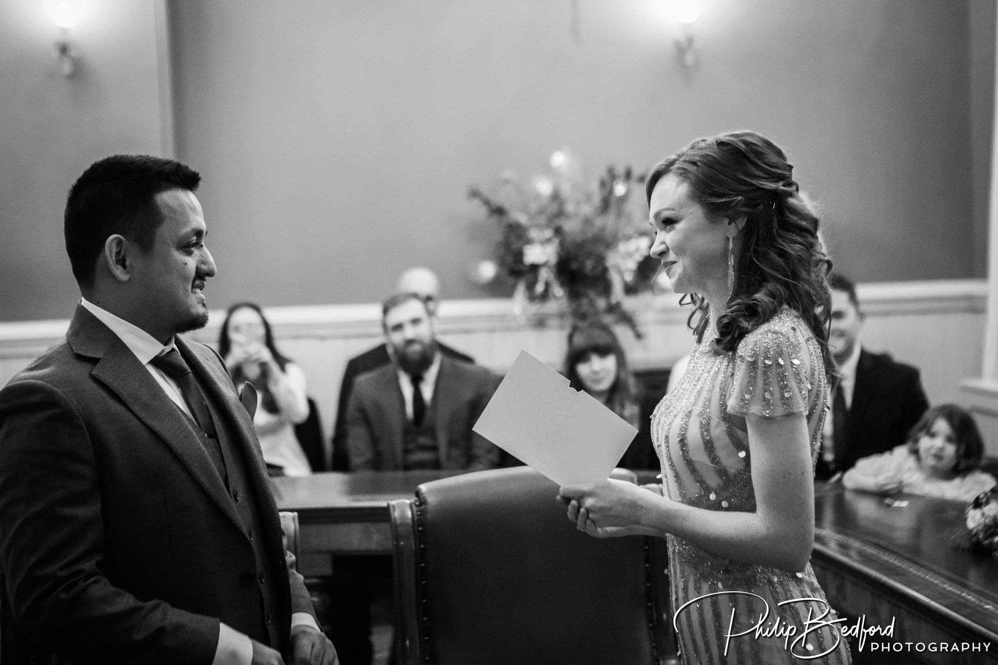 Brighton Town Hall Wedding - Bethany & Bishwas' Magical Winter Wedding